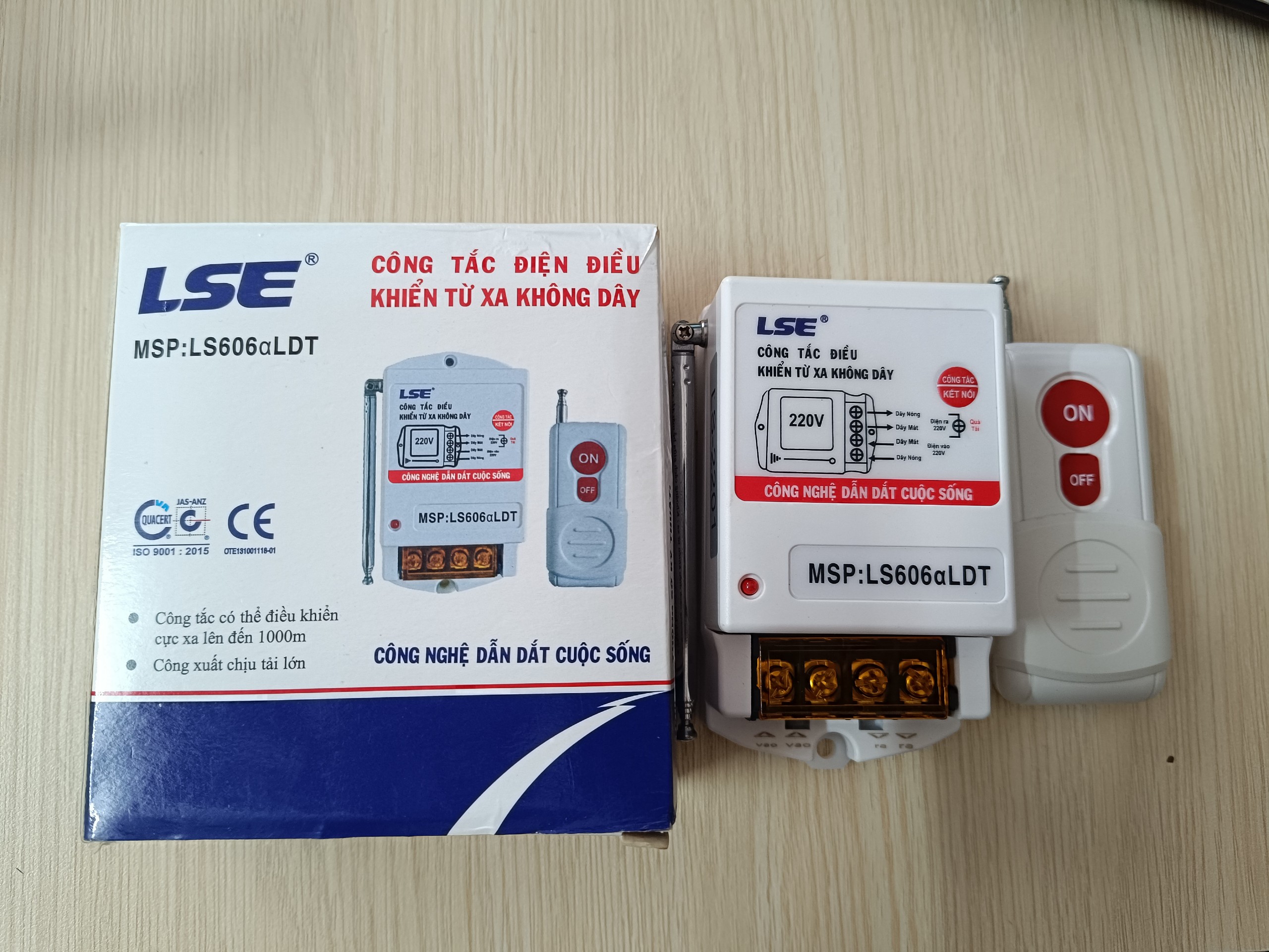 BỘ ĐIỀU KHIỂN THÔNG MINH TỪ XA LSE 500M -1000M